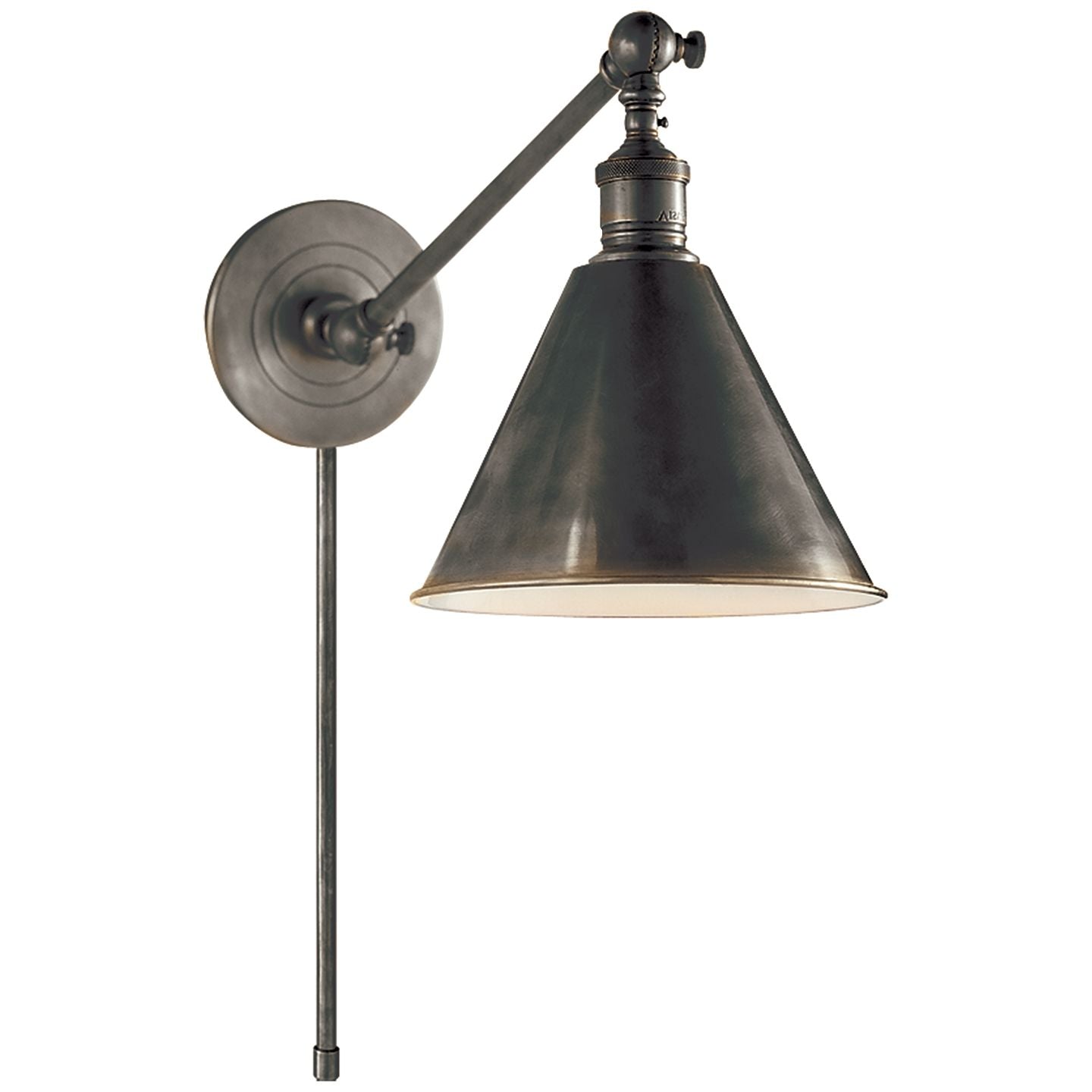 Boston Single Wall Sconce Bronze – Rustic Elm